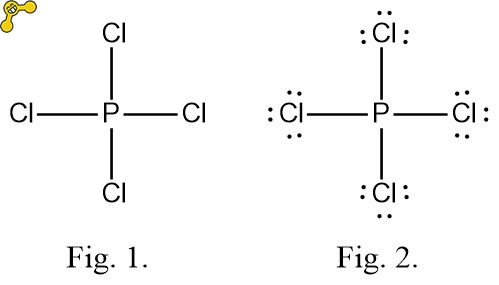 PCl4^+ 루이스 구조 그리기. Lewis structure of PCl4^+