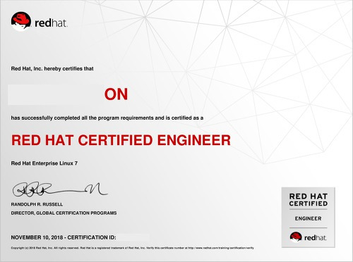 RHCE(RedHat Certified Engineer) 시험 합격 후기
