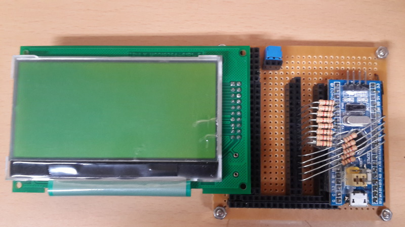 MCUS :: ST7565P GLCD 제어하기(제1편) - 회로도와 프로젝트 만들기