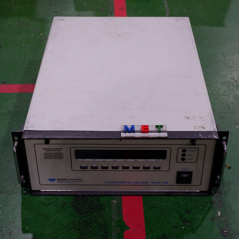 100E [ETC CONTROLLER] TELEDYNE FLUORESCENCE SO2 ANALYZER-MODEL 100E 100E ㈜엠이티 산업 자동화 장비 수리 판매 테스트 전문