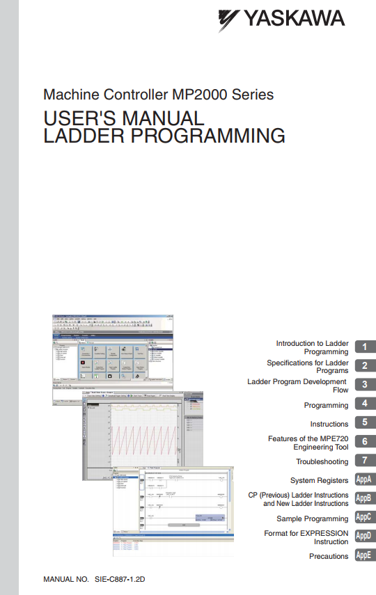 Machine Controller MP2000 Series 야스카와 야스까와 사용자설명서 수리문의 구매문의 1522-7409