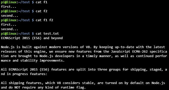 리눅스 cat, more, less, head, tail 명령어 비교 정리 (파일 내용 확인 출력)