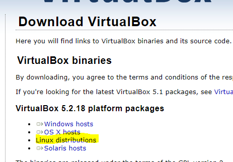 Virtualbox Download