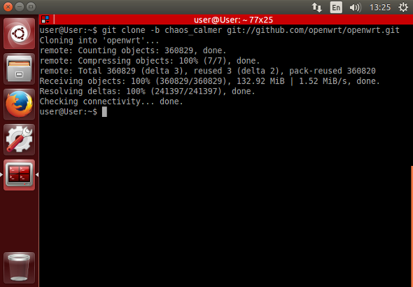 OpenWrt, 특정 revision(commit)의 source code sync(동기화) 하기