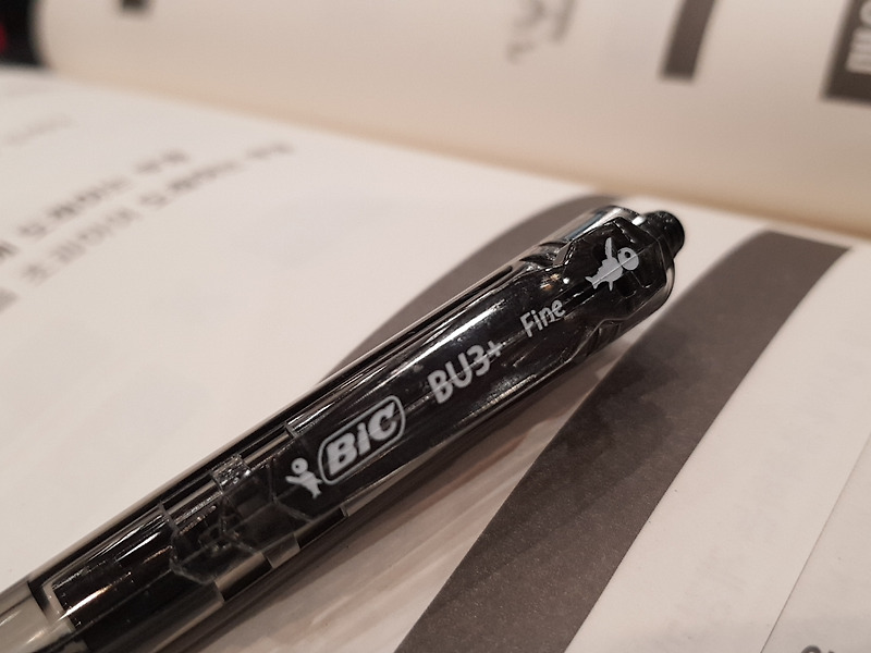 BIC BU3+ FINE 볼펜