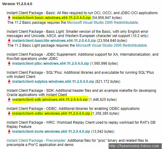 R ROracle install, test ( 설치 및 테스트 )