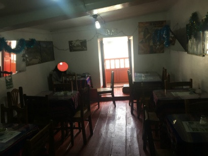 쿠스코(Cusco) 에서의 첫 음식, El Rey 에서의 치차론(Chicharron), 아도보(Adobo)