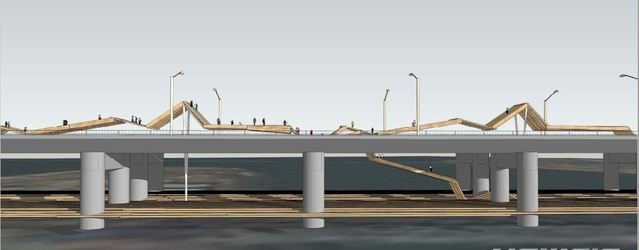 한강보행길 아이디어 공모전’ 대상에 ‘UNDULATING BRIDGE’