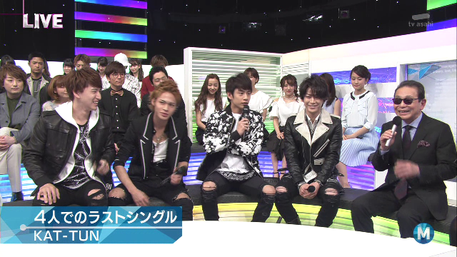 [KAT-TUN] [뮤직스테이션-160311] 캇툰♡ Talk &『UNLOCK 』Live