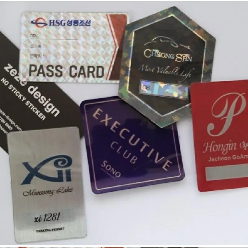 아직도 주차스티커 부착 홀더를 사용 하시나요 제제주차스티커 진짜무점착주치스티커 홀더가 필요 없는 주차스티커 끈적이 없는 주차스티커