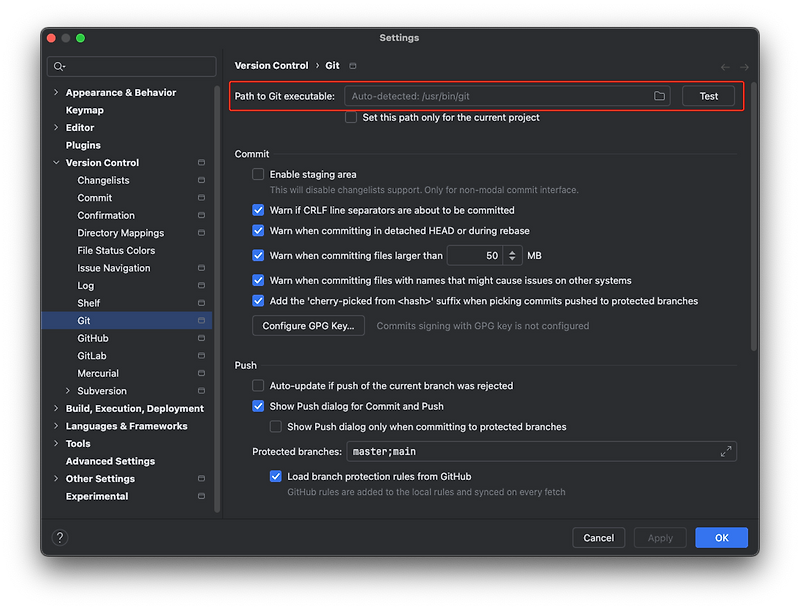 Cannot Run Git Cannot Identify Version Of Git Executable 오류