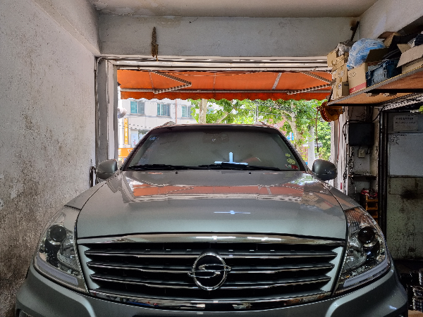 자동차 에어컨 찬바람 렉스턴w 모델 냉기가 불규칙하게 나오는 고장으로 콤프레샤 교체 카 에어컨 전문점 수리