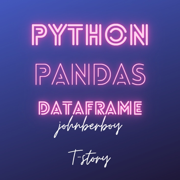 파이썬 판다스 데이터프레임 예제 반드시 알아야 하는 함수들 Python Pandas Series And Dataframe