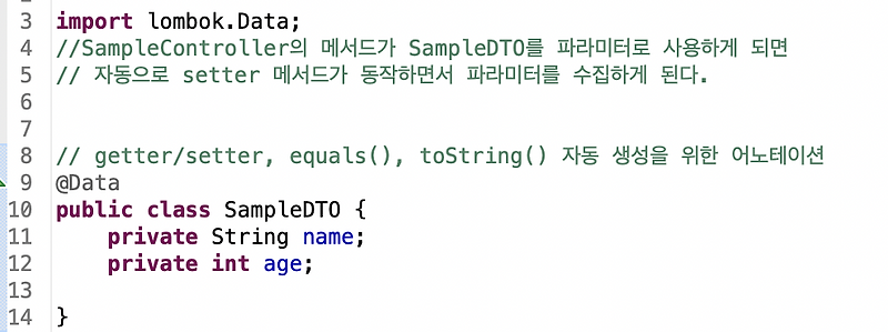 20 코드로 배우는 스프링 웹 프로젝트 스프링 Mvc의 Controller Controller의 파라미터 수집1