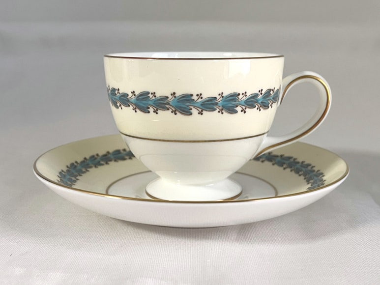 웨지우드 애플도어 리잔 소서 듀오 세트 무료배송 홍차잔 커피잔 앤틱잔 빈티지잔 도자기 본차이나 영국찻잔 접시 그릇 컵 핸드드립 홈카페