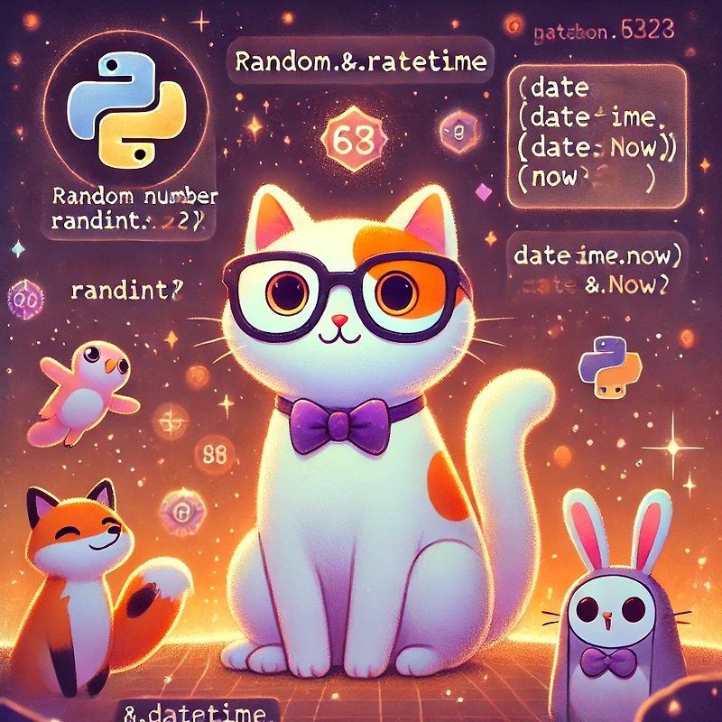 104 Python 프로그래밍 기본 사항 Random And Datetime
