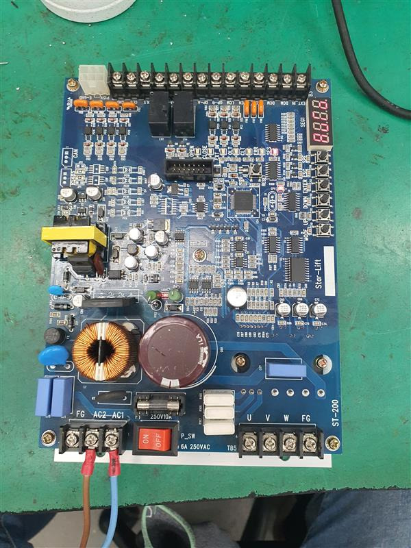 Pcb 도어컨트롤기판 St 200 수리완료 도어pcb기판 컨트롤기판수리 St200수리 산업용pcb수리 대전pcb수리 Pcb수리전문