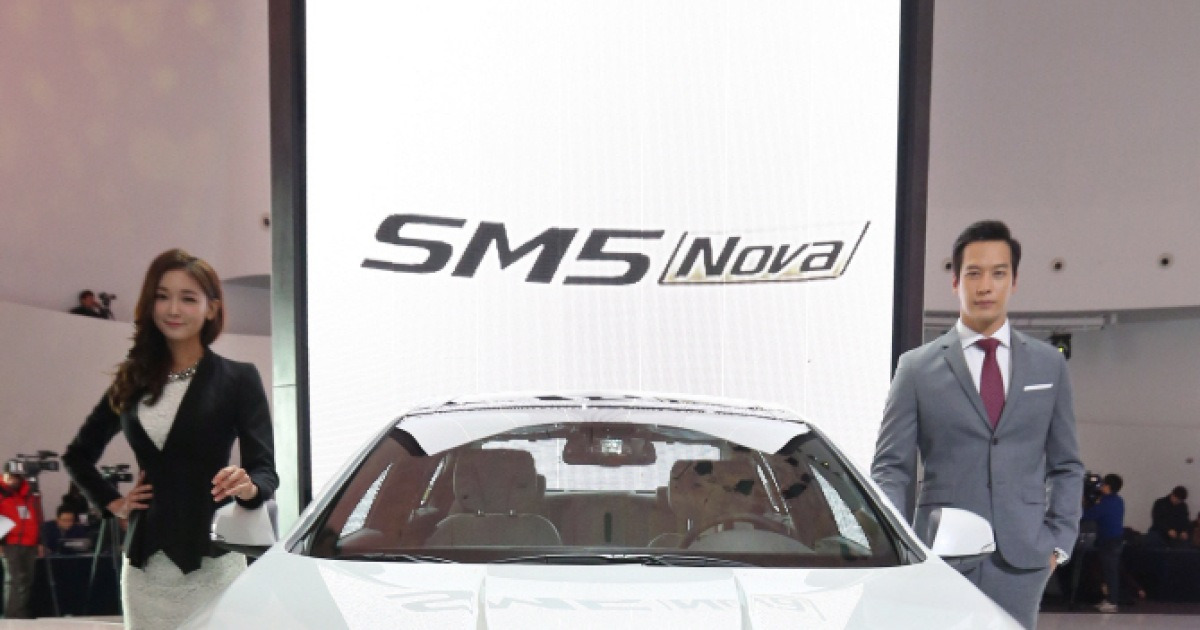 [포토]르노삼성자동차, 'SM5 Nova' 출시