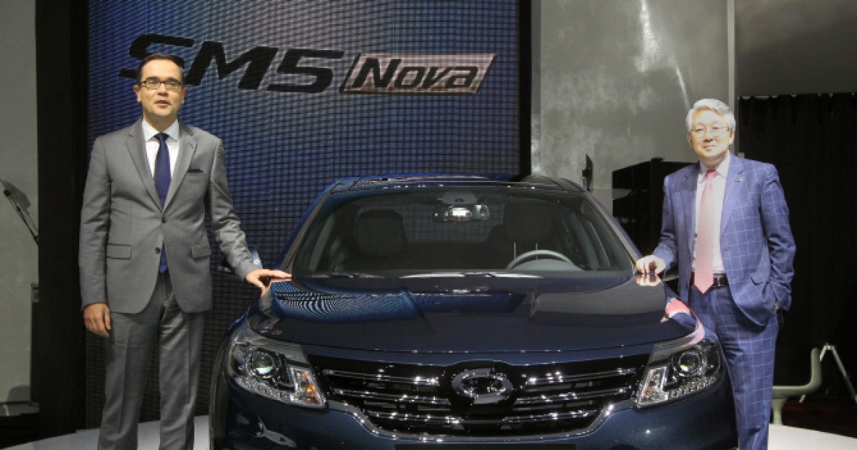 [포토]르노삼성자동차, 'SM5 Nova' 출시