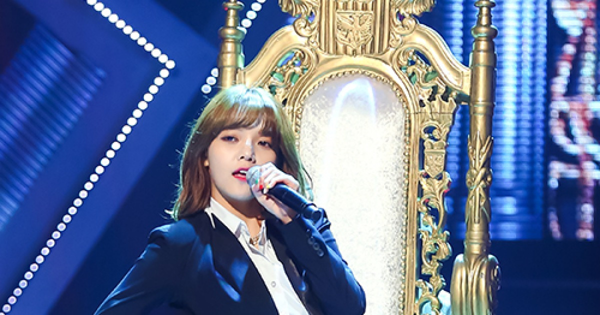 [bnt포토] AOA 지민 '이토록 섹시한 랩퍼라니'