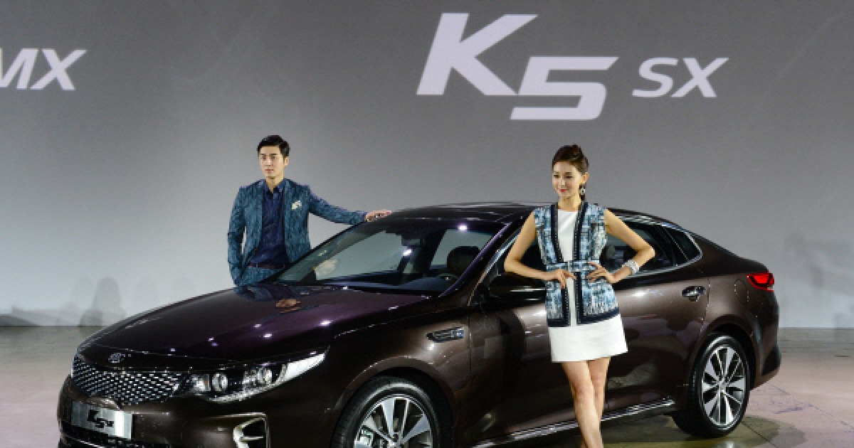 [경향포토]K5 신차발표