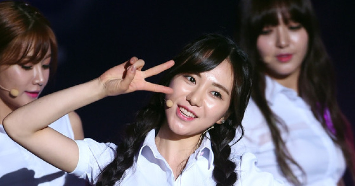 AOA 민아, '반해, 반해 버렸어~'