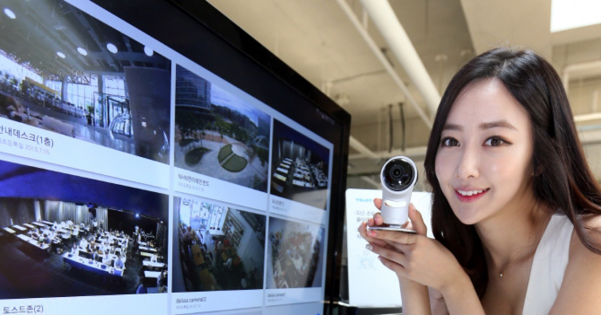 [포토]NHN엔터, 영상 분실 위험 없는 클라우드 IP 카메라 '토스트캠' 출시