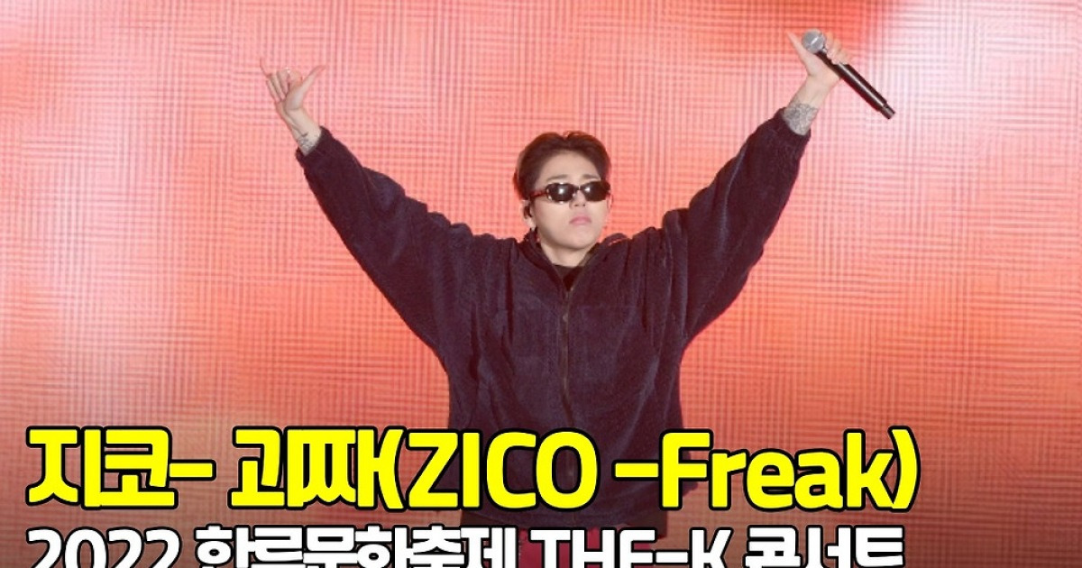 지코- 괴짜(ZICO -Freak) 더케이 콘서트 무대 직캠 [O! STAR]