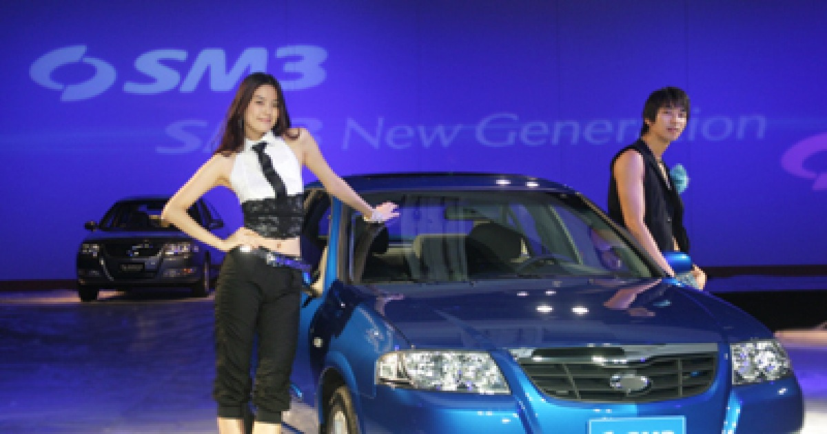 르노삼성, SM3 새모델 "1/3 이상 수출"(상보)