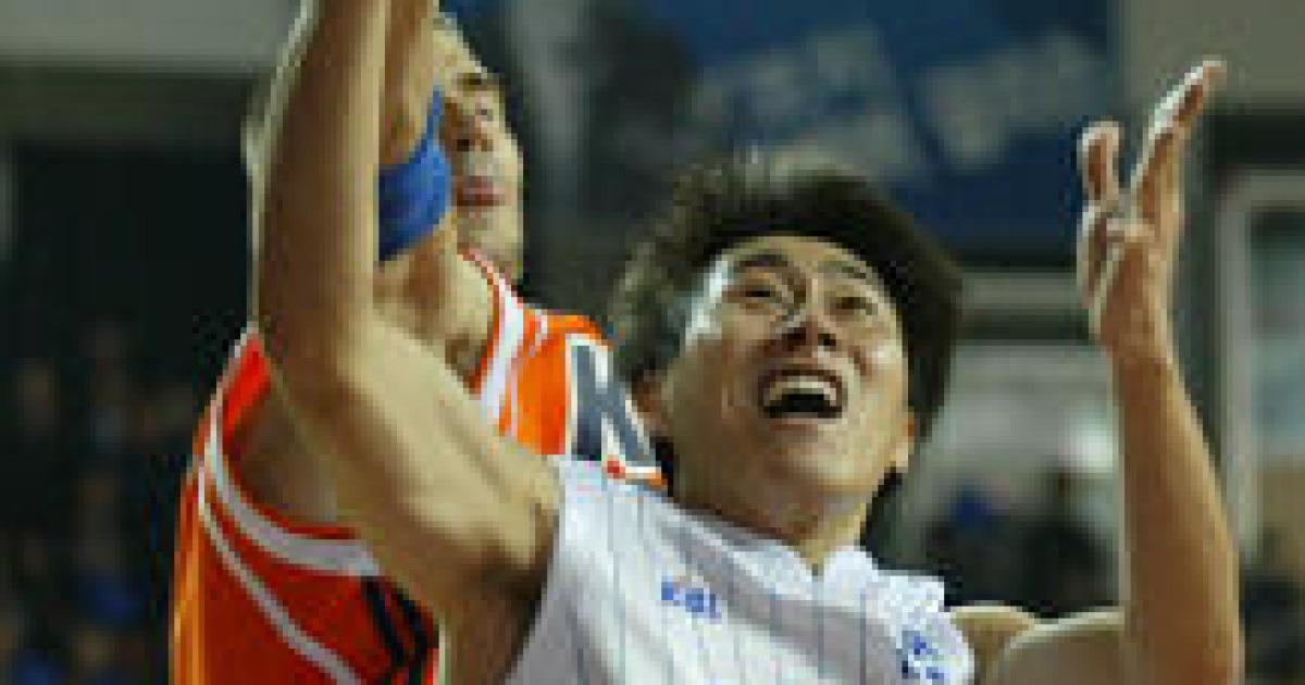 프로농구 전주KCC 대 부산 KTF