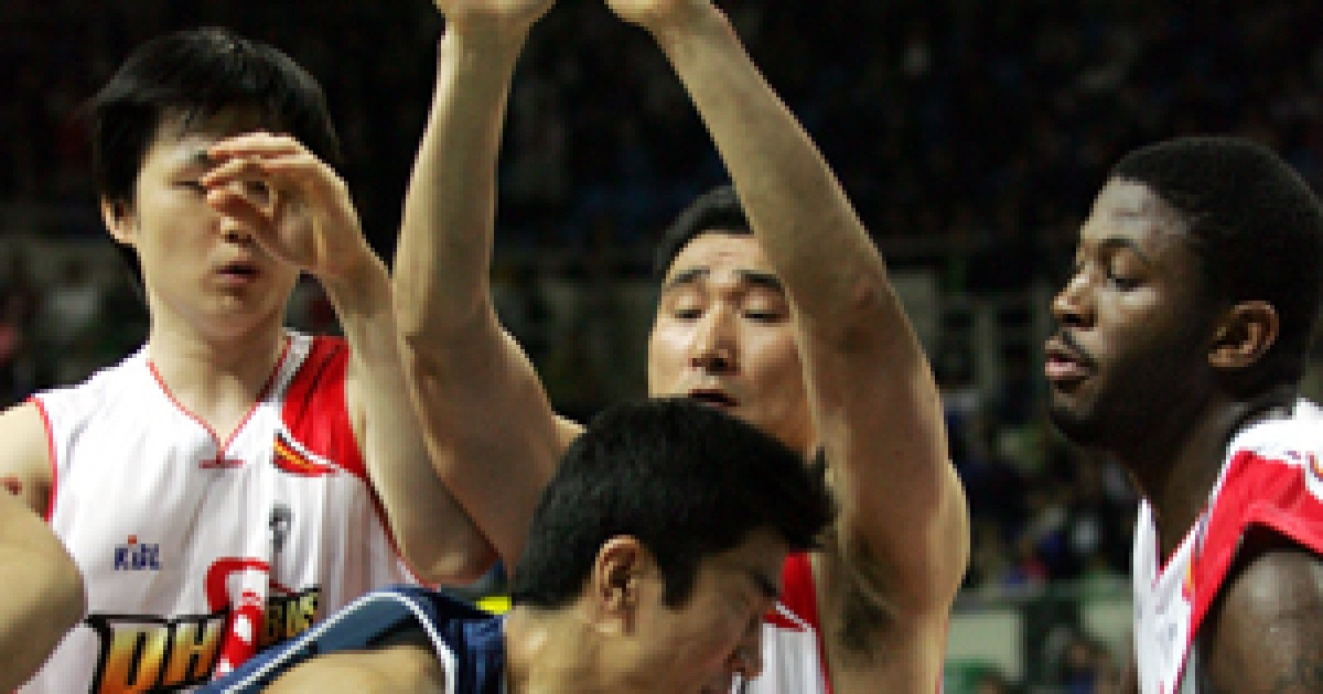 [MD포토] KCC 변청운, '누가 나 좀 구해줘요!'