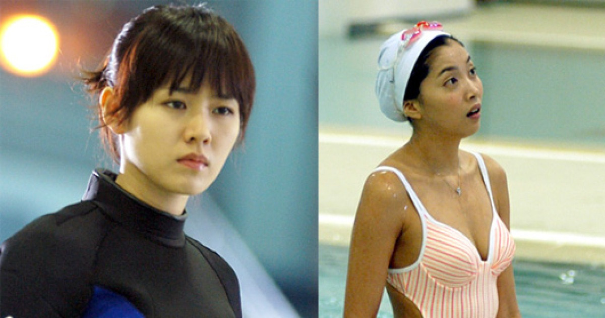 손예진은 꽁꽁 감추고, 오윤아는 훌훌 드러내고