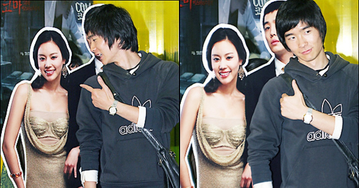 [포토엔]한 남학생, 김아중에게 말걸기 시도!