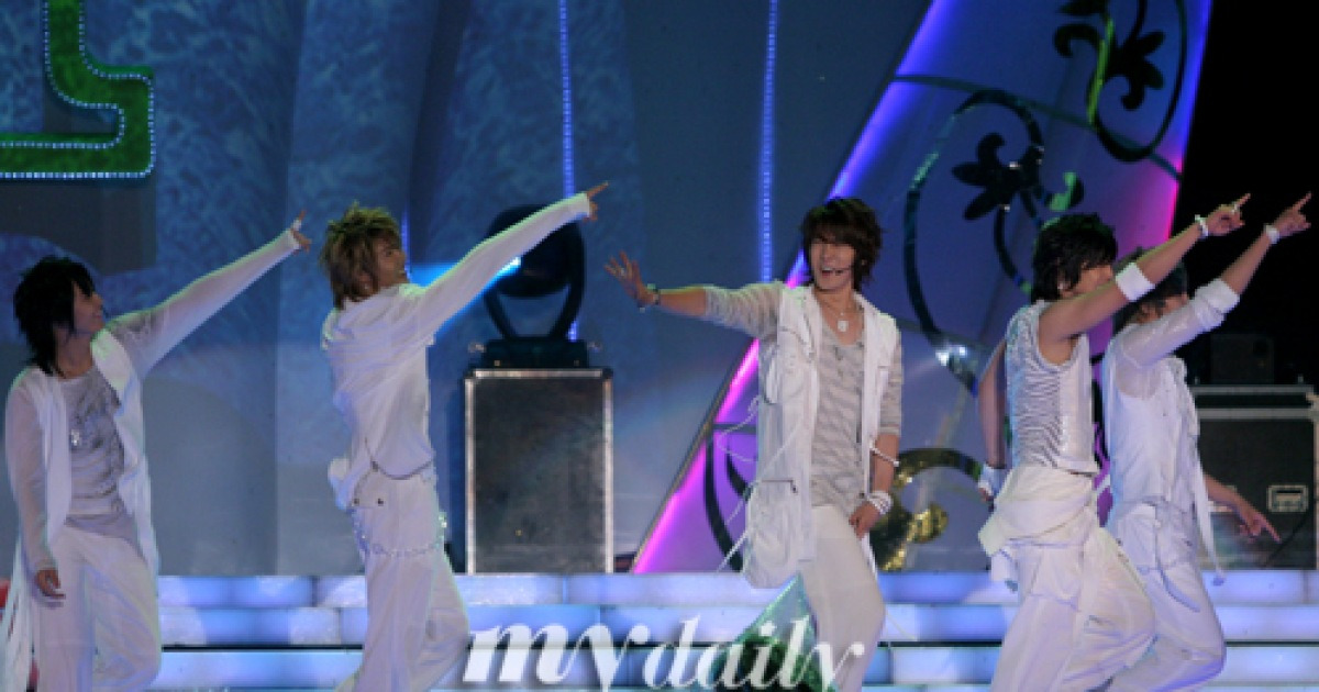 [MD포토] 'SS501도 꼭지점 댄스!'