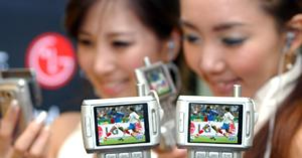 독일 월드컵 취재진 "LG DMB폰 원더풀"