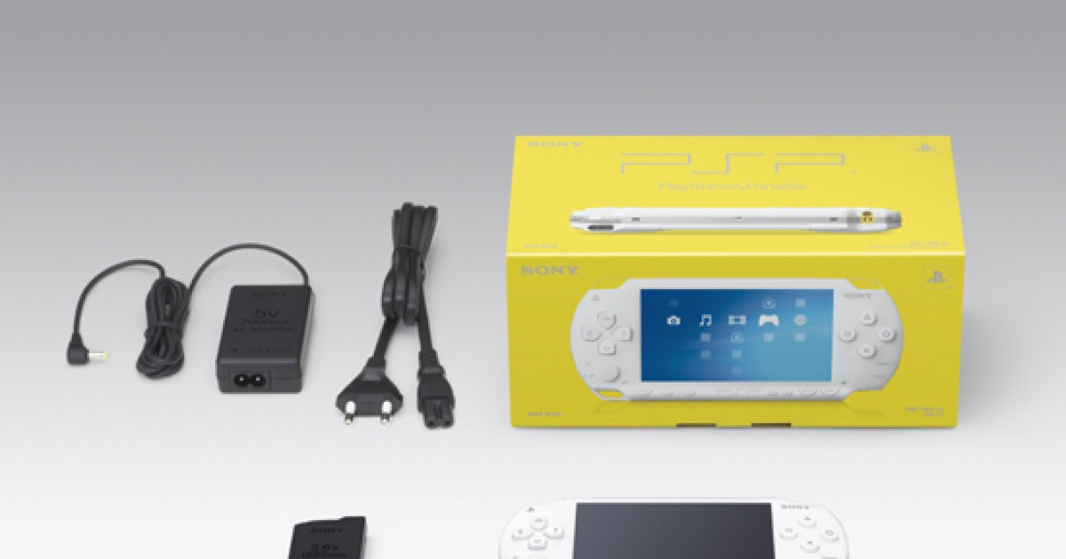 SCEK, 세라믹 화이트 PSP 금일부터 추가 발매