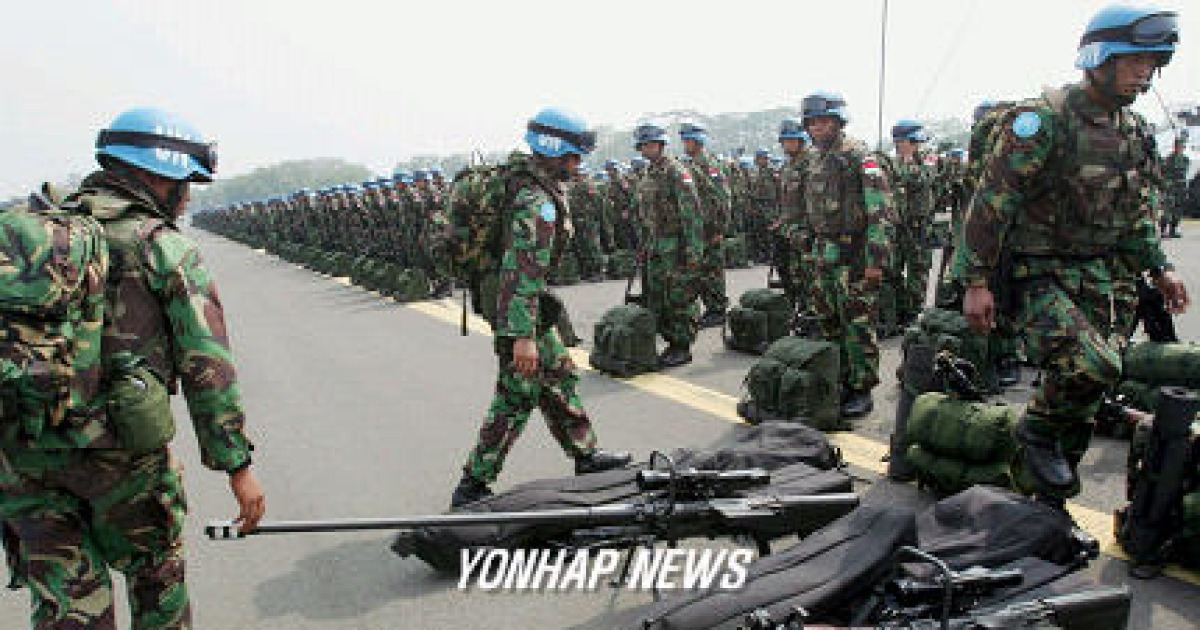 INDONESIA MIDEAST UN PEACEKEEPER