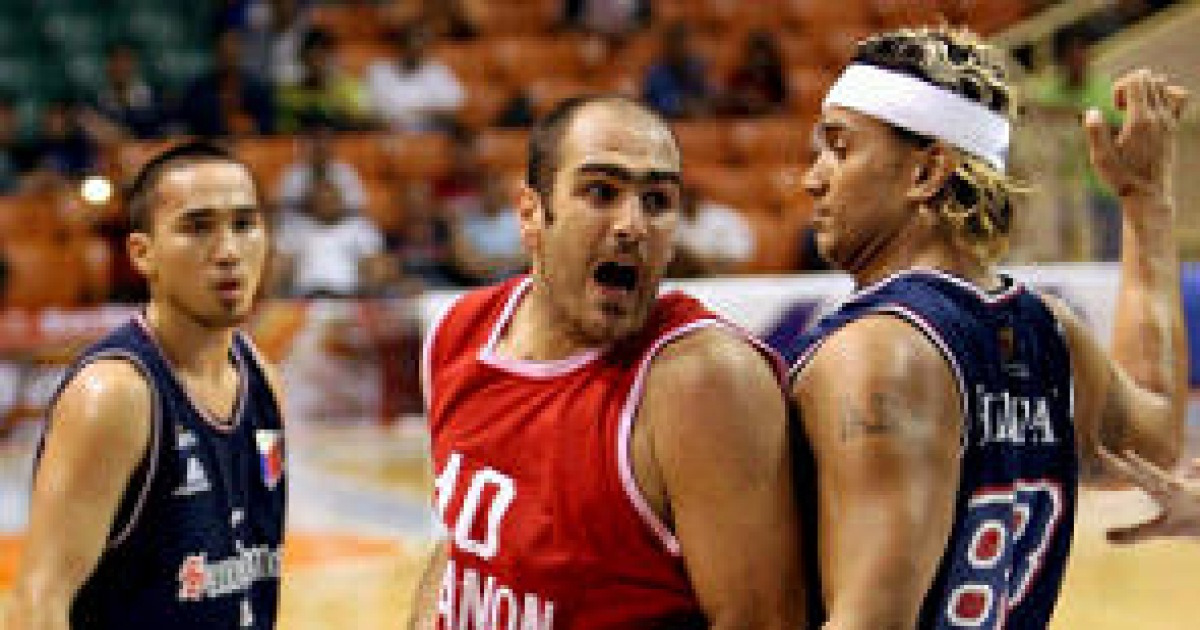 PHILIPPINES LEBANON BASKETBALL