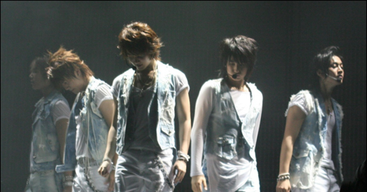 [포토엔]SS501 토크에 일본 여성팬들 한국어 화답