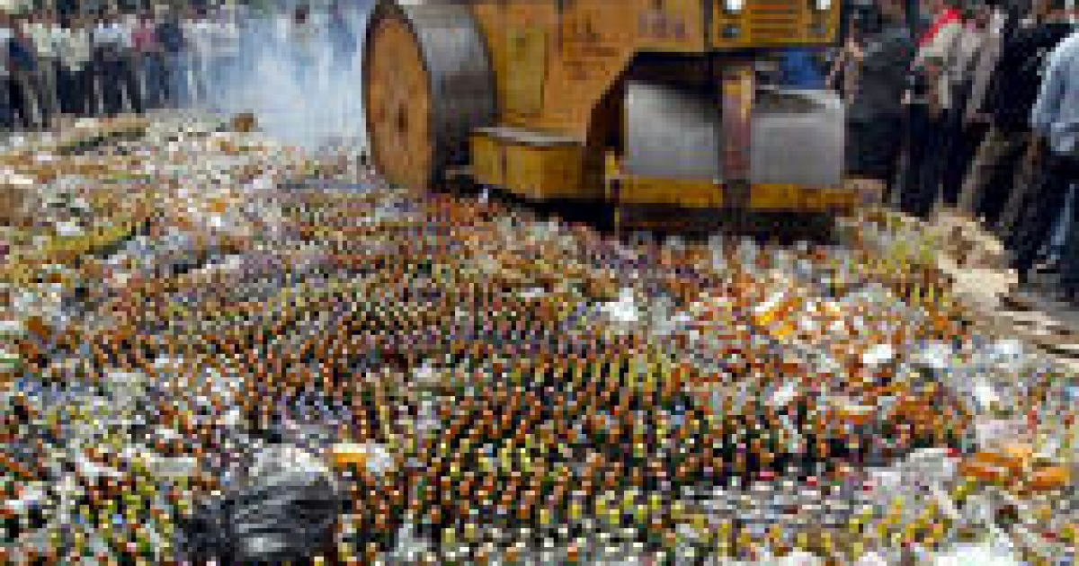 INDONESIA ALCOHOL DESTRUCTION