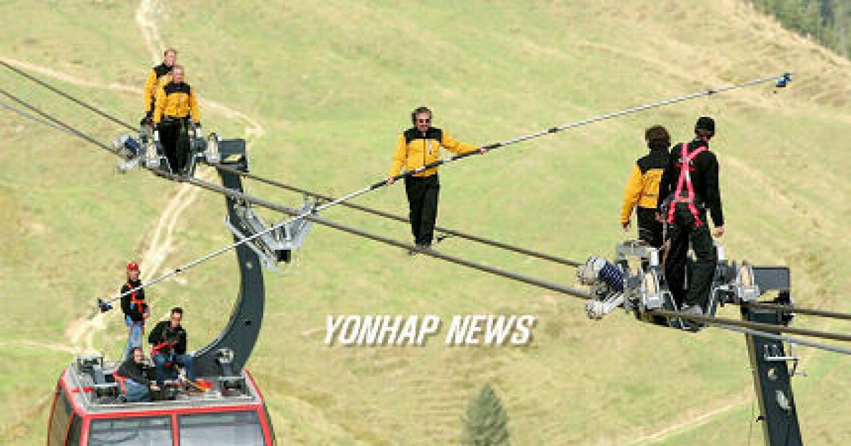 AUSTRIA HIGH WIRE CABLE CAR