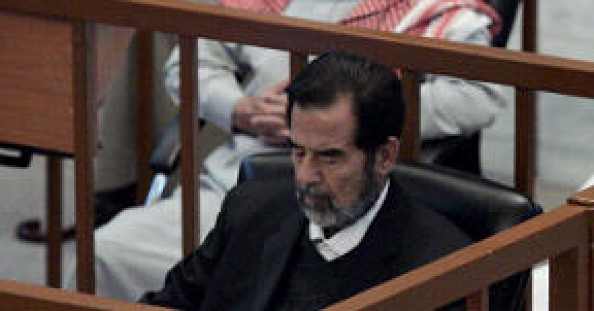 IRAQ SADDAM HUSSEIN TRIAL