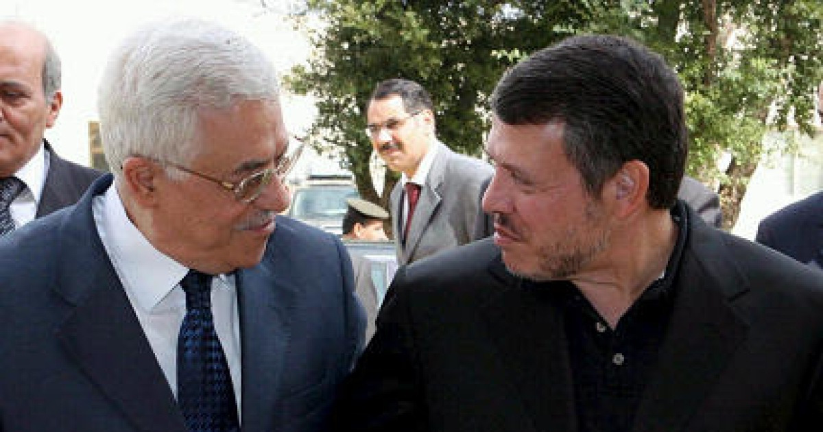 JORDAN PALESTINIANS KING ABBASS
