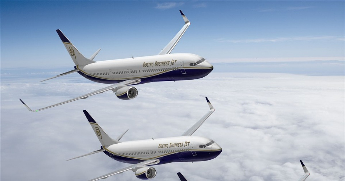 보잉 비즈니스 제트(BBJ) 새로운 기종 선보여 [보잉코리아]
