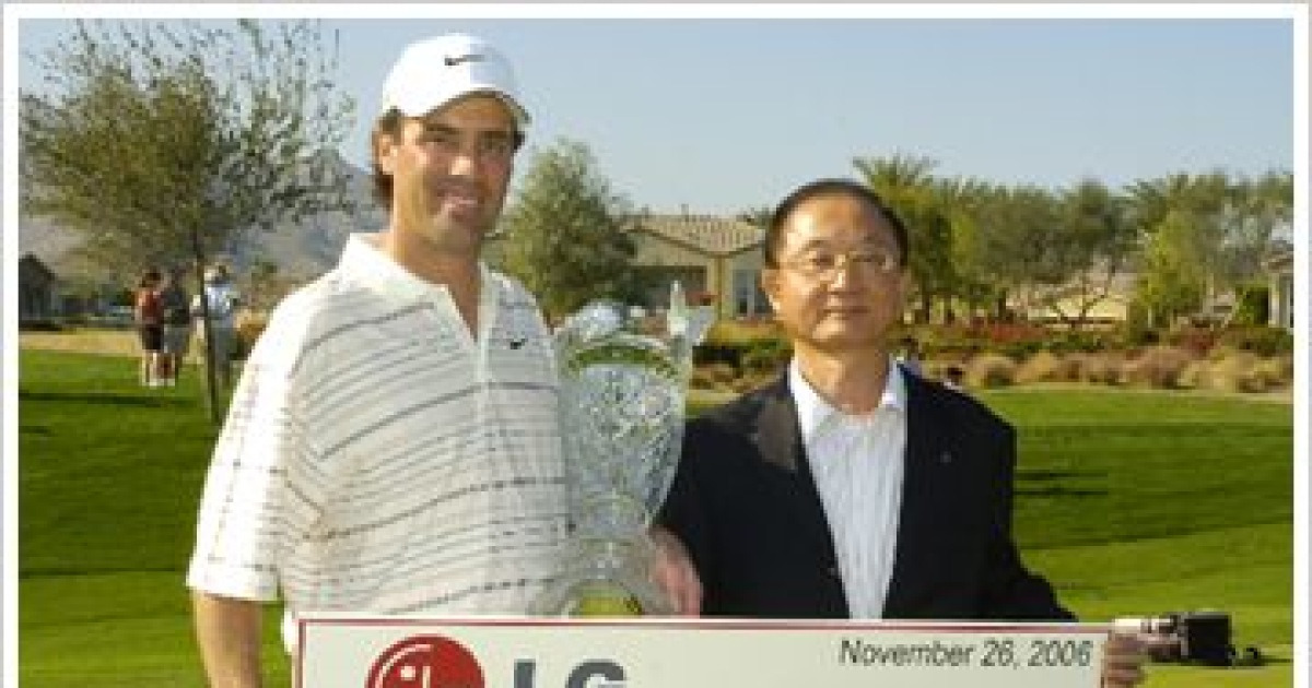 LG전자, PGA투어 '스킨스 게임' 개최