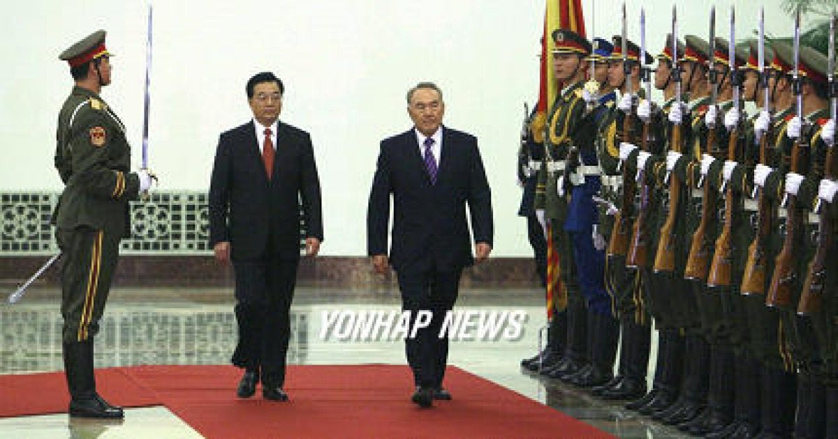CHINA KAZAKHSTAN PRESIDENTIAL VISIT