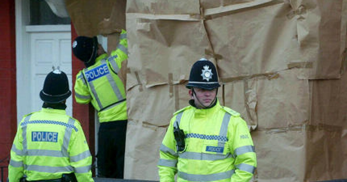 BRITAIN TERRORISM RAIDS