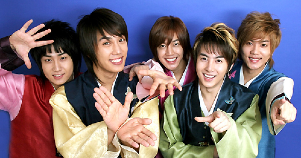 [MD포토] SS501, "세뱃돈 주실거죠?"
