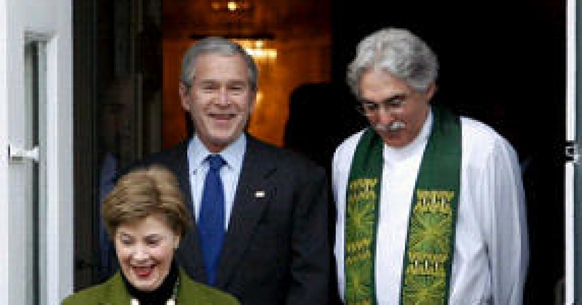 USA GOVERNMENT BUSH CHURCH